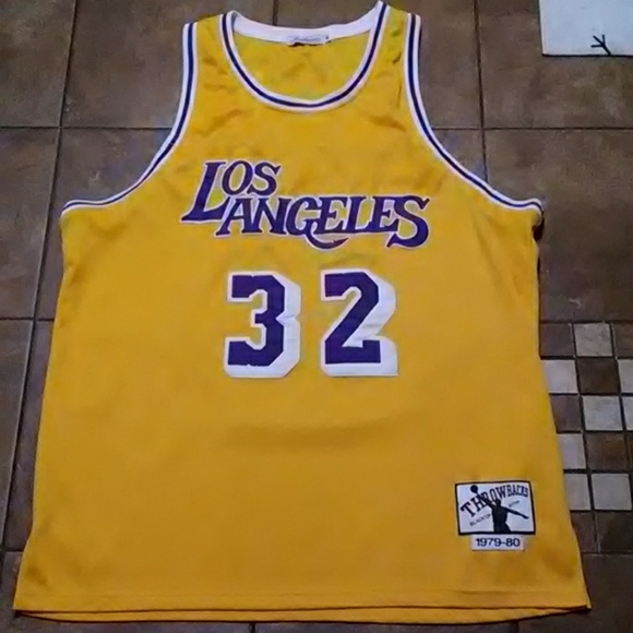 Authentic | Shirts | Mens Nba La Lakers 32 Jersey | Poshmark